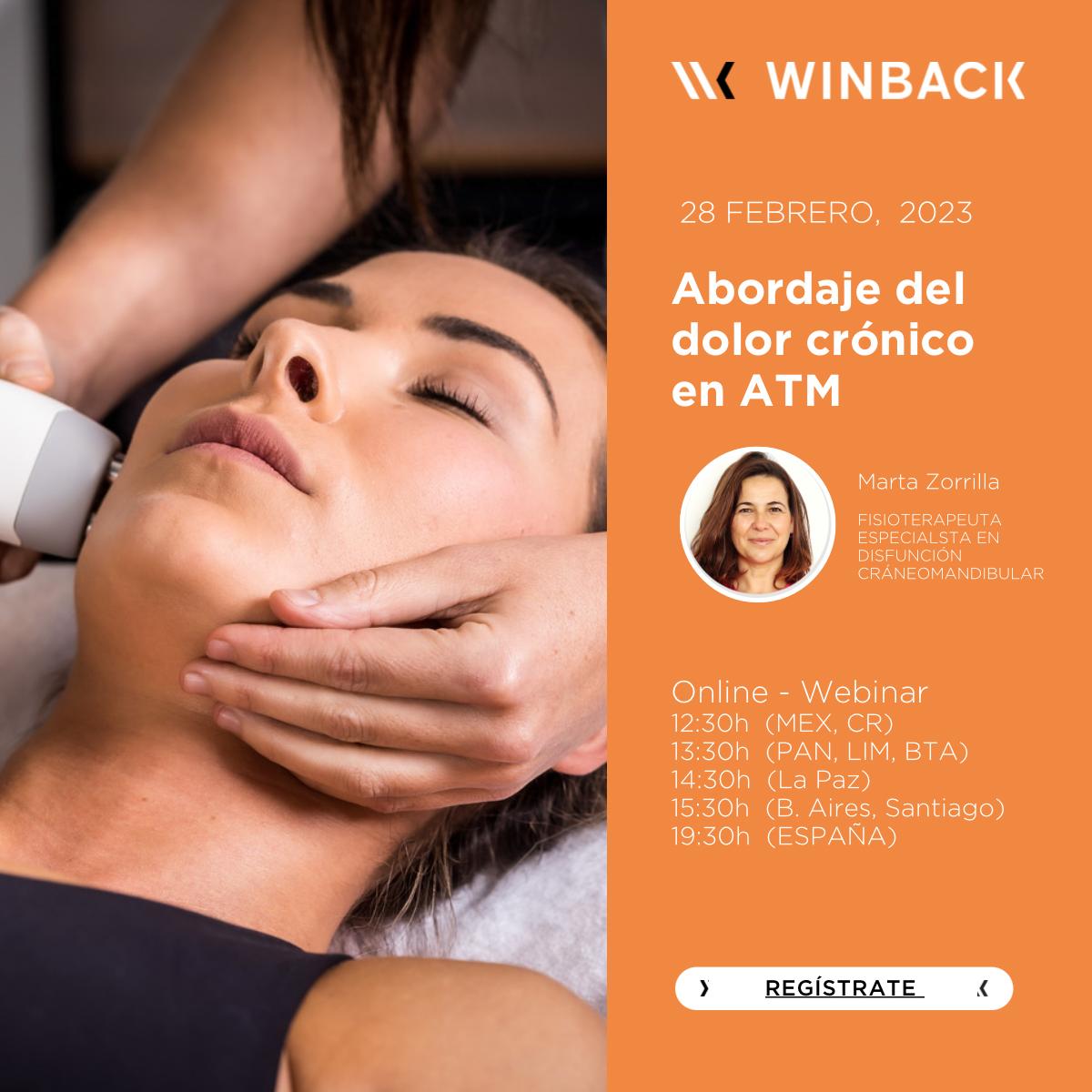 WEBINAR abordaje del dolor crónico en ATM con Winback