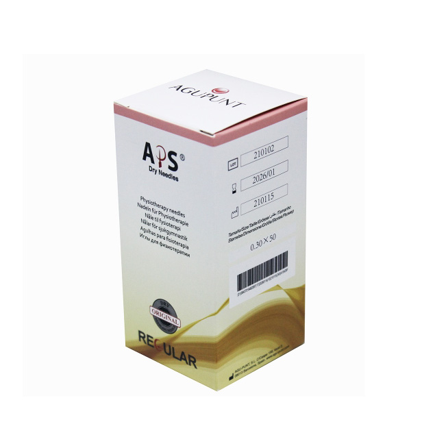 A1042BP - Aguja Punción Seca Regular 0.30x50 Rosa - Agupunt