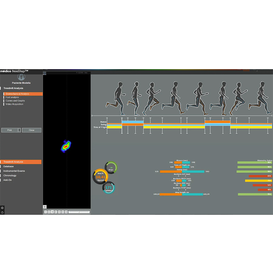 Freestep software de baropodometría - Sensor Medica
